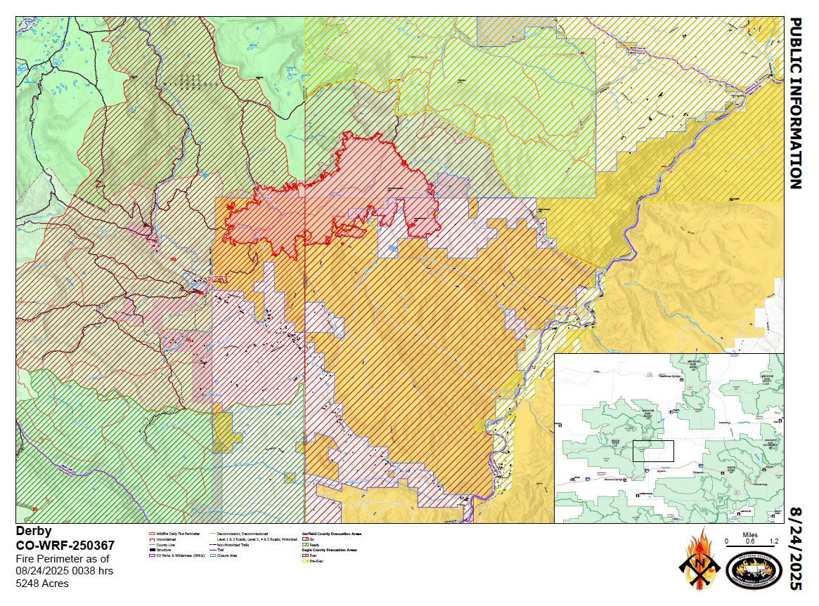 Derby Fire: Daily update August 24 – Garfield County Emergency ...