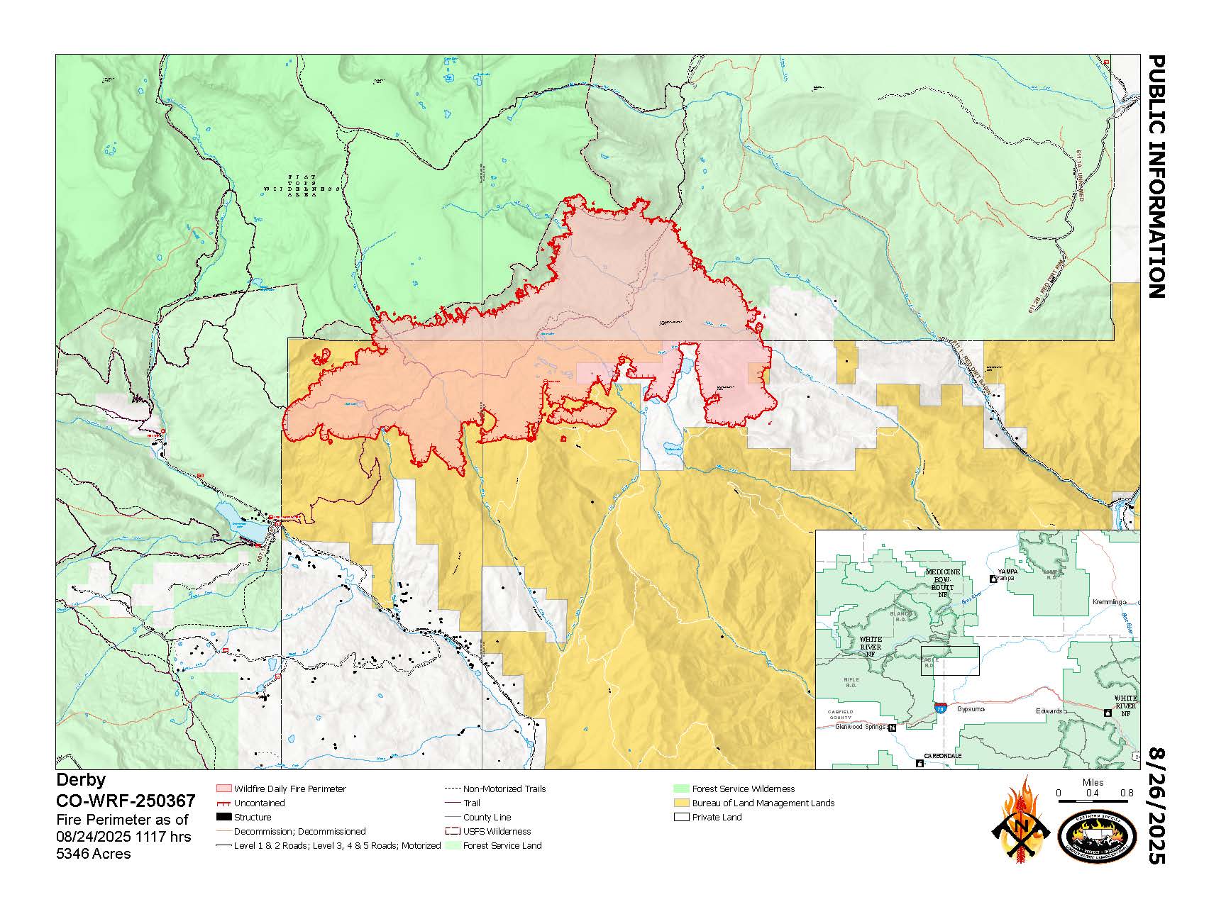 Derby Fire: August 26, 2025 Derby Fire Update – Garfield County ...